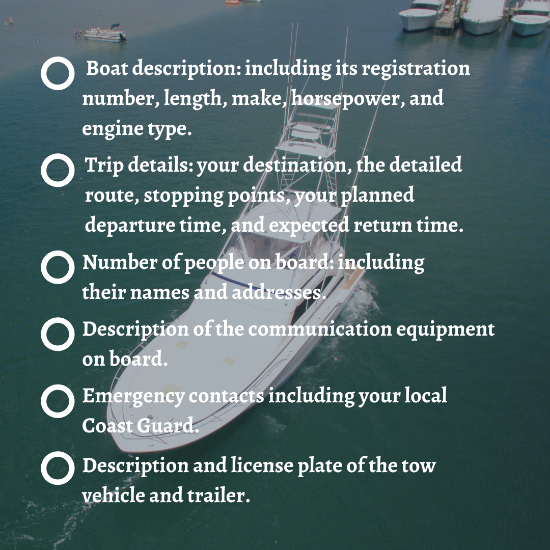 The Ultimate Guide: Filing an Extended Outing Float Plan | Boat Safety