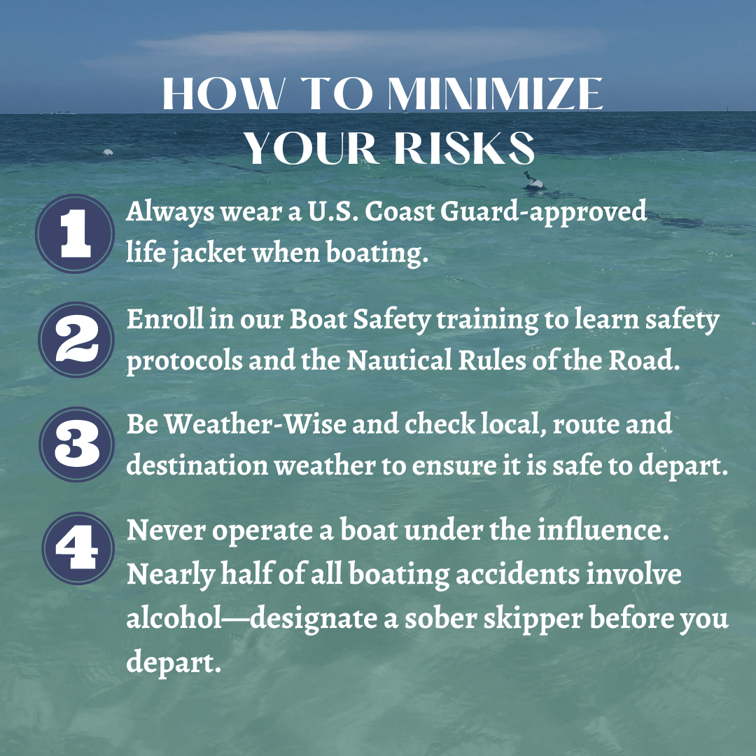 How to Minimize Boating Accidents Risks | At The Helm Training